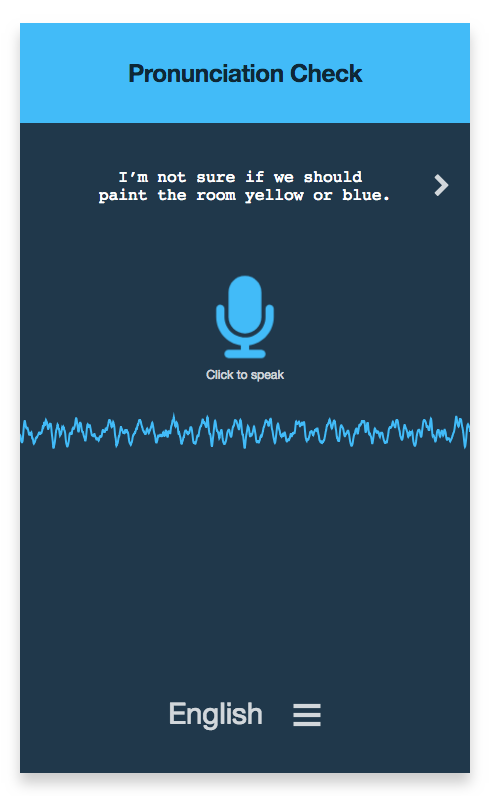Github Andregoncalvesreact Speech Test App A Typescript React App That Checks If Your